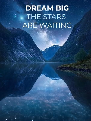 Dream Big – Motivational Quote posters & prints by FloArtz - Printler