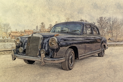 Classic Mercedes Benz 220s posters & prints by Magnus Binnerstam - Printler