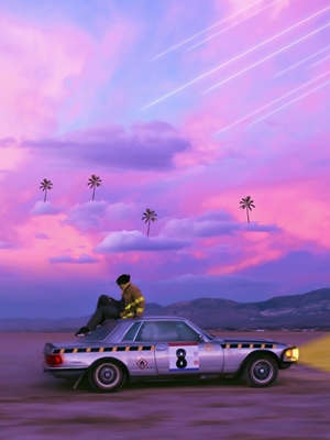 Dreamy Sunset Drive posters & prints by Ritvik takkar - Printler