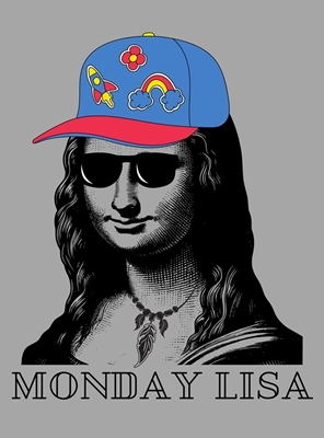 Monday Lisa posters & prints by Cinta romansa - Printler