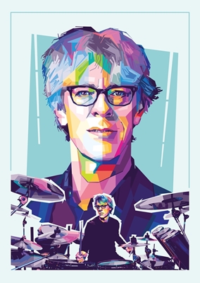 Stewart Armstrong Copeland posters & prints by Joe Hann - Printler