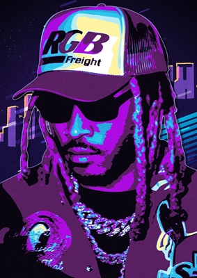 Future Rapper posters & prints by Arin - Printler