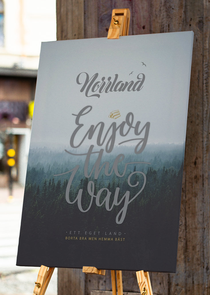 GÅTT BRA, MEN HJEMME BEST ♡ (2) plakat av Jonas Henriksson - Printler