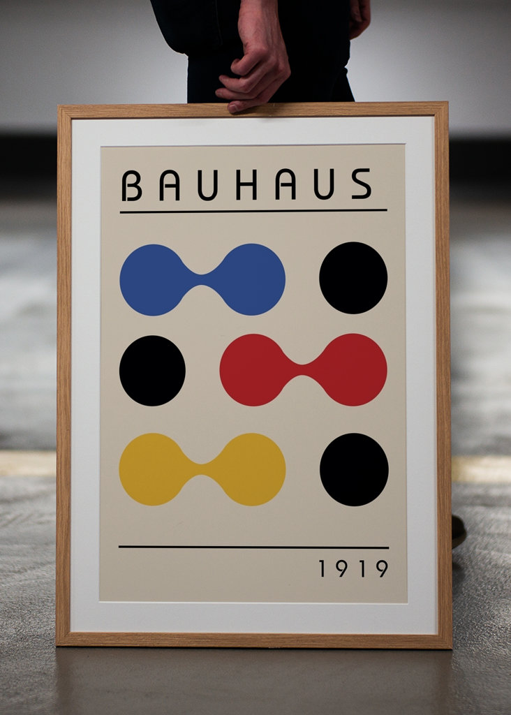 Bauhaus Design Poster von William Gustafsson | Printler