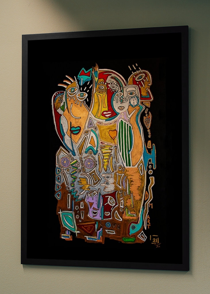 liebe kommt,liebe geht Poster von Daniel Mees | Printler