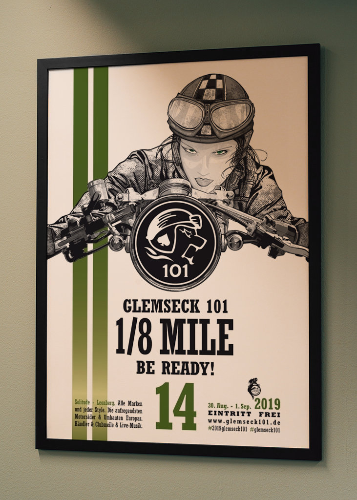 Glemseck 101 Poster 2019 Poster von Steven Flier | Printler