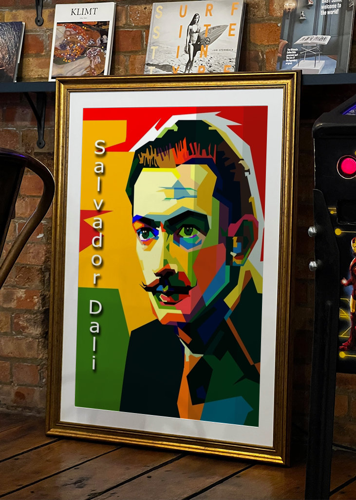 Salvador Dali Art Painting posters & prints by Artkreator - Printler