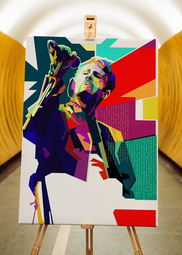 Thom Yorke Musician posters & prints by Pop Art Store - Printler