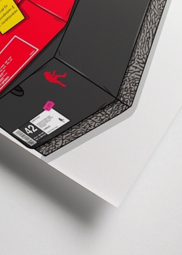 Sneakers Box posters & prints by My Kido - Printler