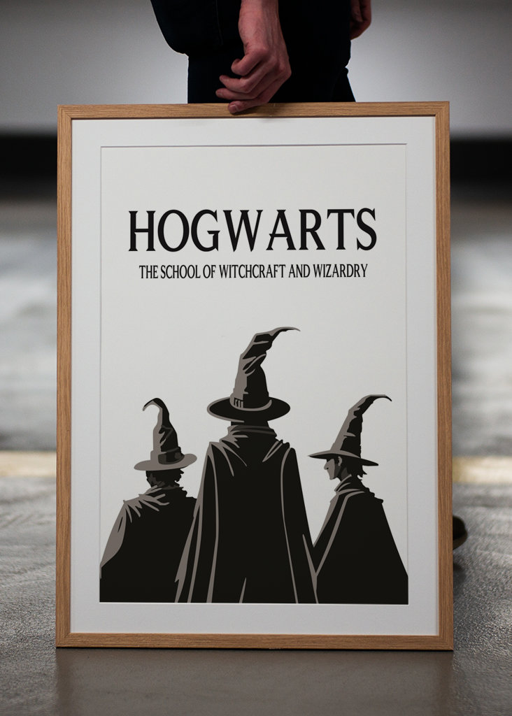 Hogwarts Poster Poster von Viktor Håkansson | Printler