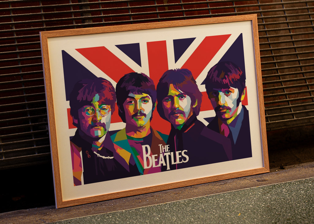 The Beatles Pop Art posters & prints by Adam Khabibi - Printler