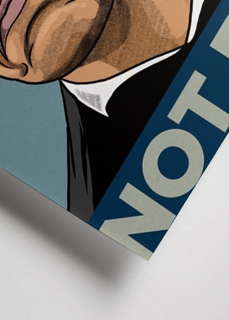 Obama ist kein schlechtes Meme Poster von Adam Khabibi | Printler