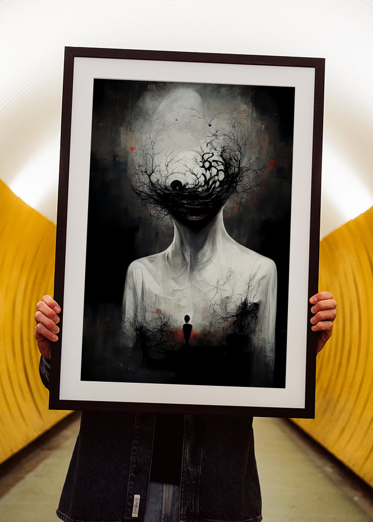 Hello Stranger Poster von Dominik Stelzner | Printler