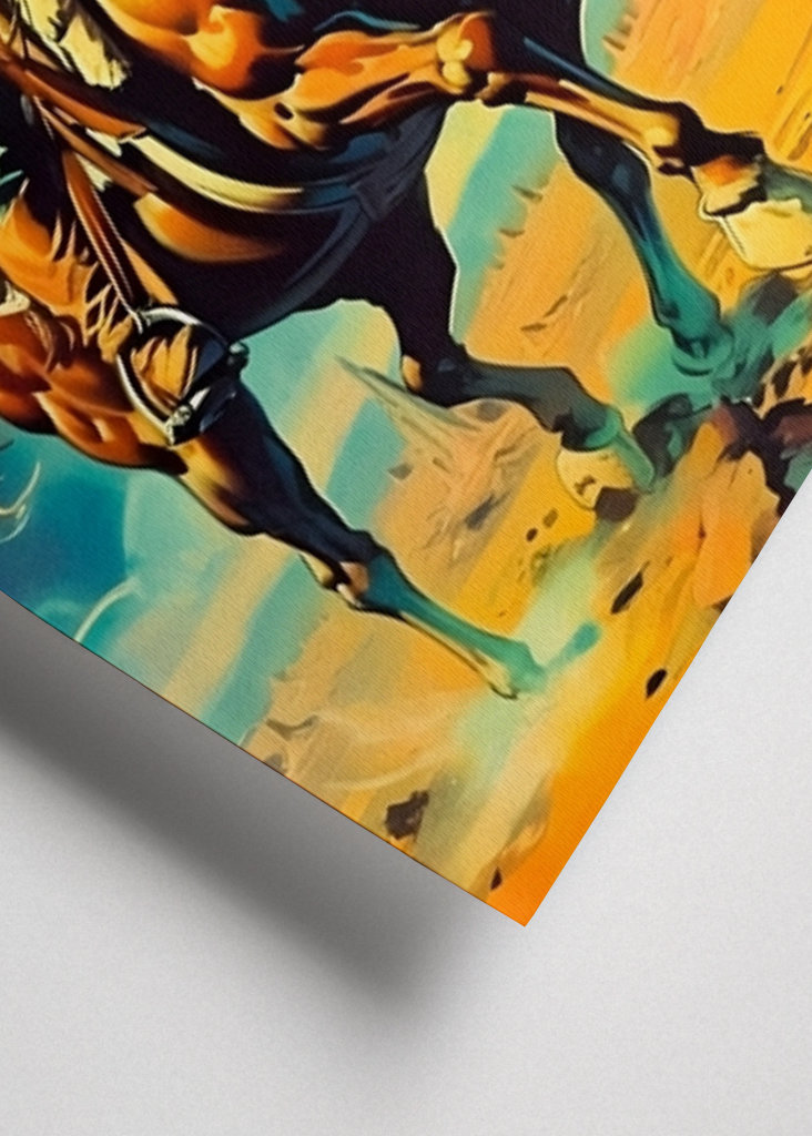 The Space Cowboy - Retro Scifi posters & prints by Taudalpoi - Printler