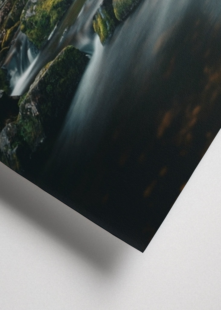 Sångbäcksfallet By L.Jonsson Poster von Ludwig Jonsson | Printler