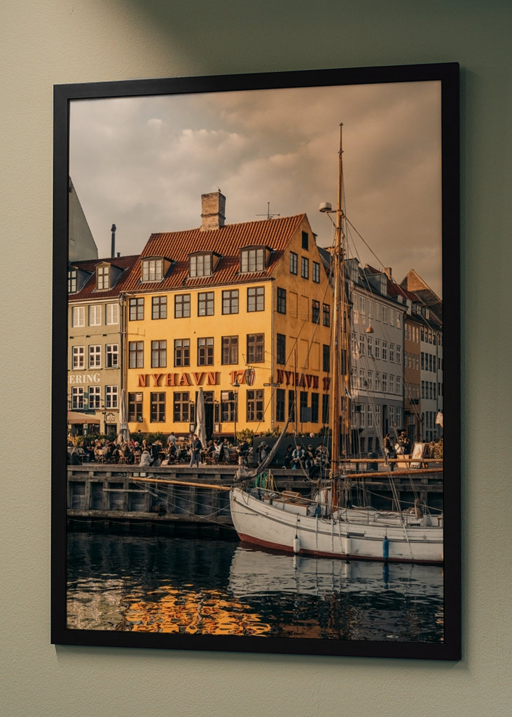 Nyhavn Magi plakat af Mika Salmi - Printler
