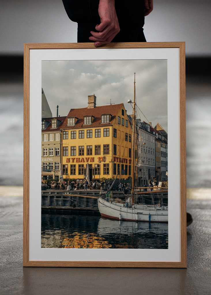 Nyhavn Magi plakat af Mika Salmi - Printler