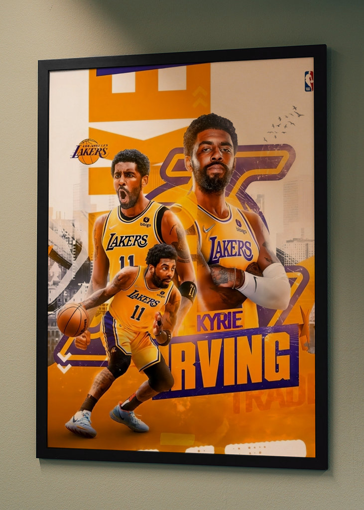 Kyrie Irving Poster von Noto Diharjo Semi | Printler