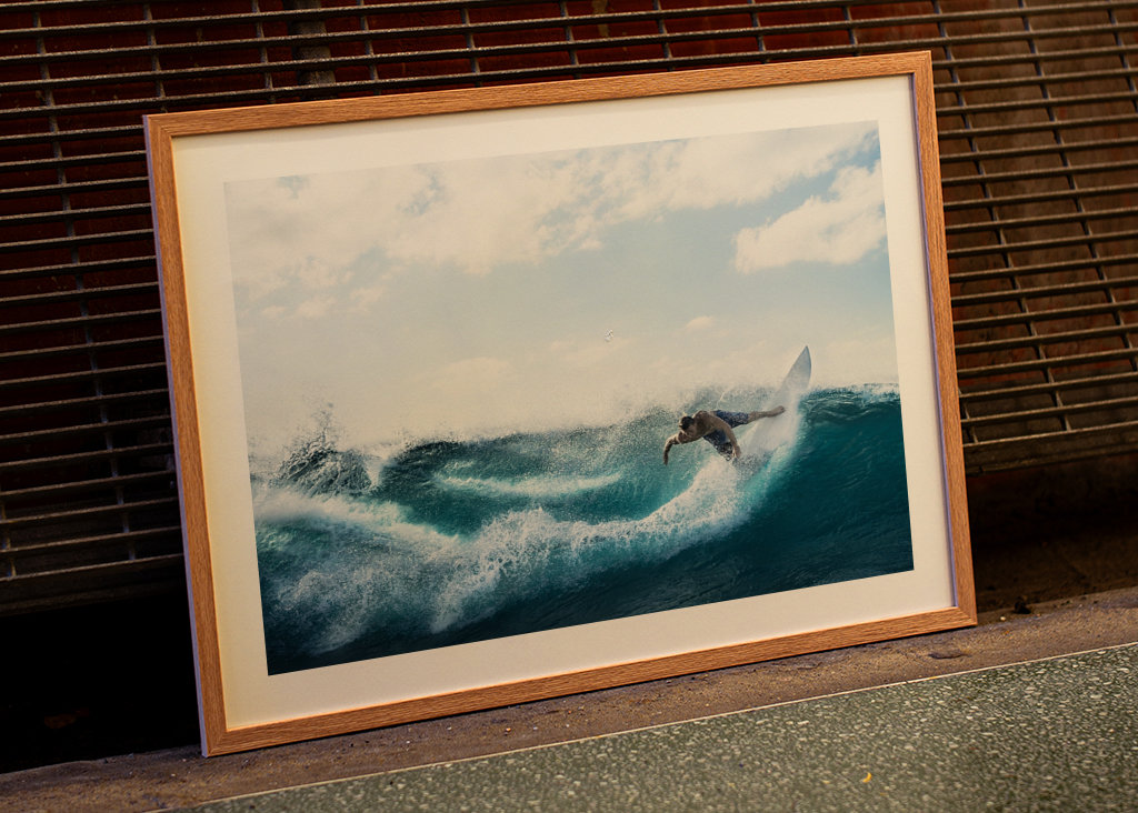 Catch a Wave 2 Poster von Gal Pittel | Printler