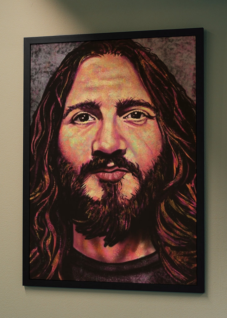 John Frusciante Poster von Larry King | Printler