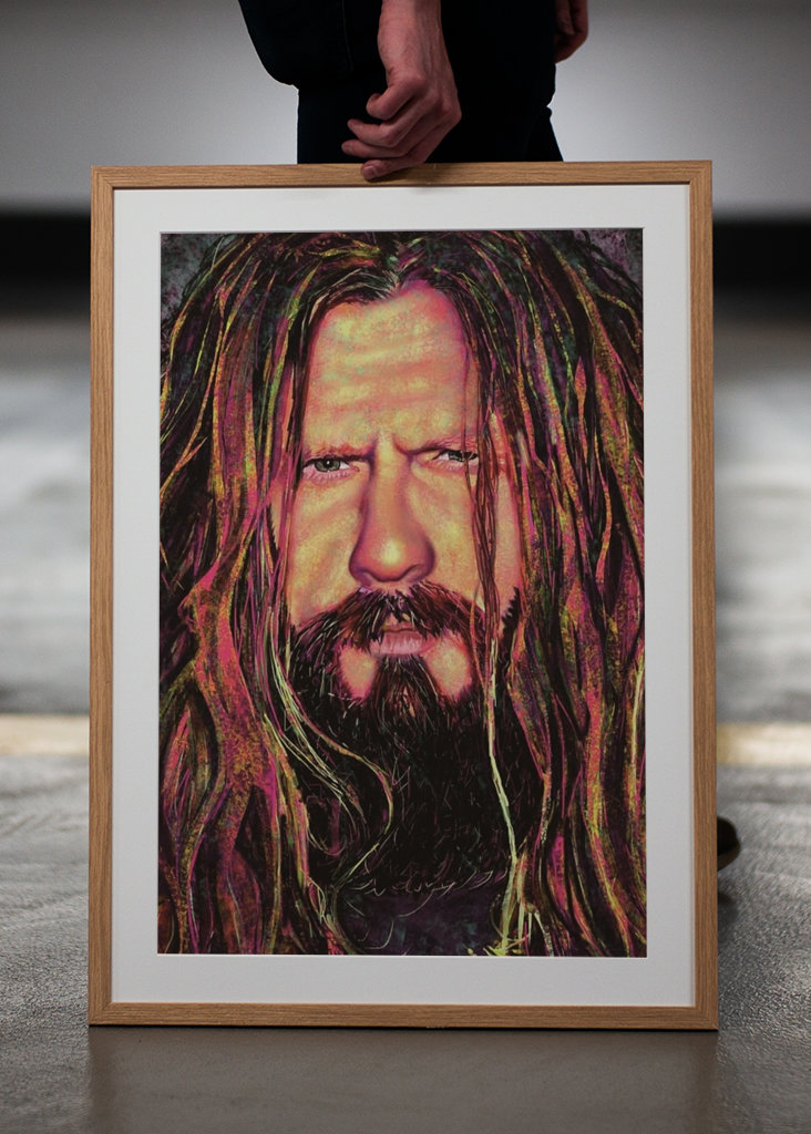 Rob Zombie Poster von Larry King | Printler