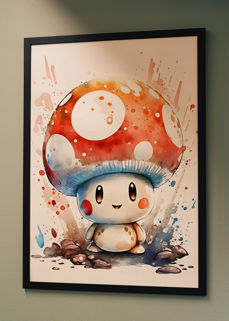 Pilz Poster von Kyle Style | Printler