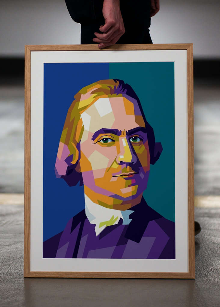 Samuel Adams Poster von Mu'ifatin . | Printler