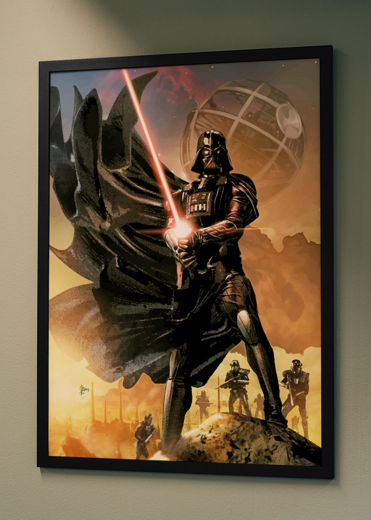 Star Wars Darth Vader Poster von Marvel Mix | Printler