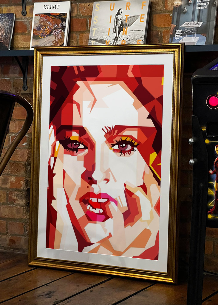 Madonna 80s Retro Pop posters & prints by WPAP Pop Art Portrait - Printler