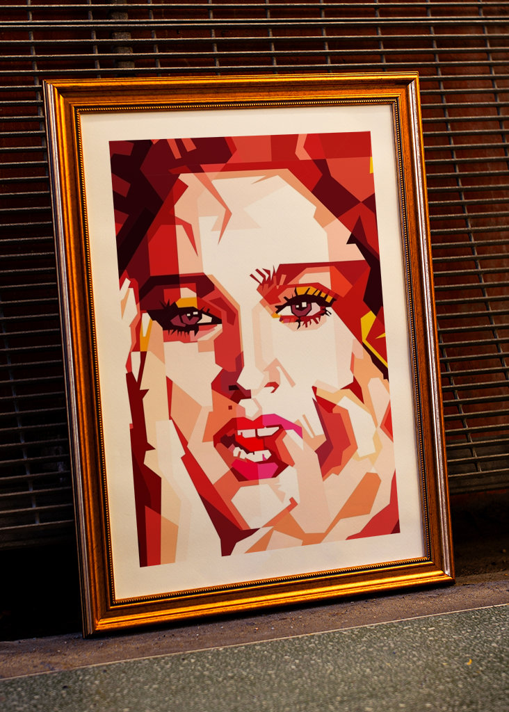 Madonna 80s Retro Pop posters & prints by WPAP Pop Art Portrait - Printler