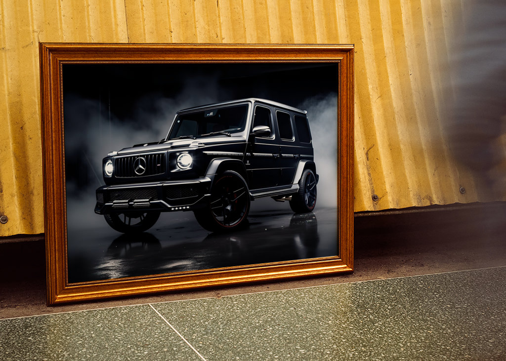 Mercedes G63 Car posters & prints by MotivationMania - Printler