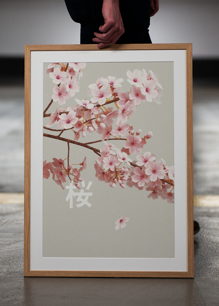 Sakura Japanese posters & prints by Natural Beauty - Printler