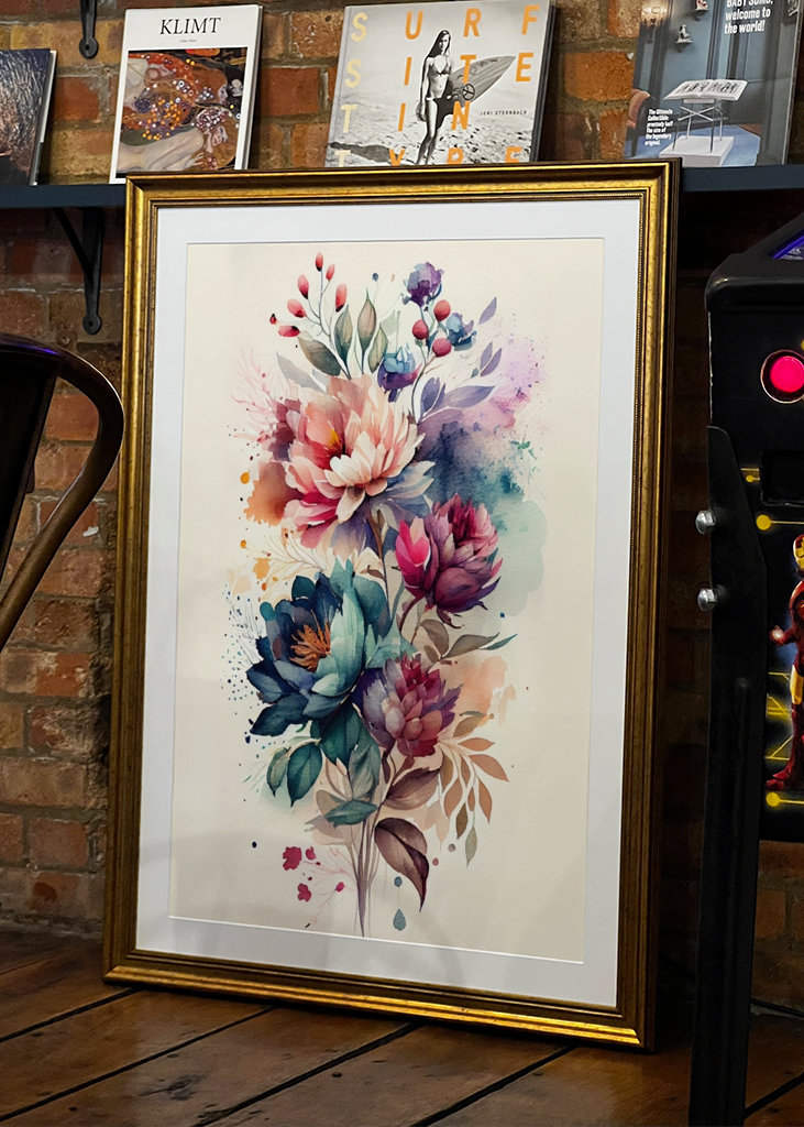 Watercolor Flower posters & prints by Natural Beauty - Printler