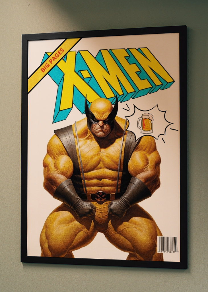 wolverine magazine cover posters & prints by ed ramos - Printler