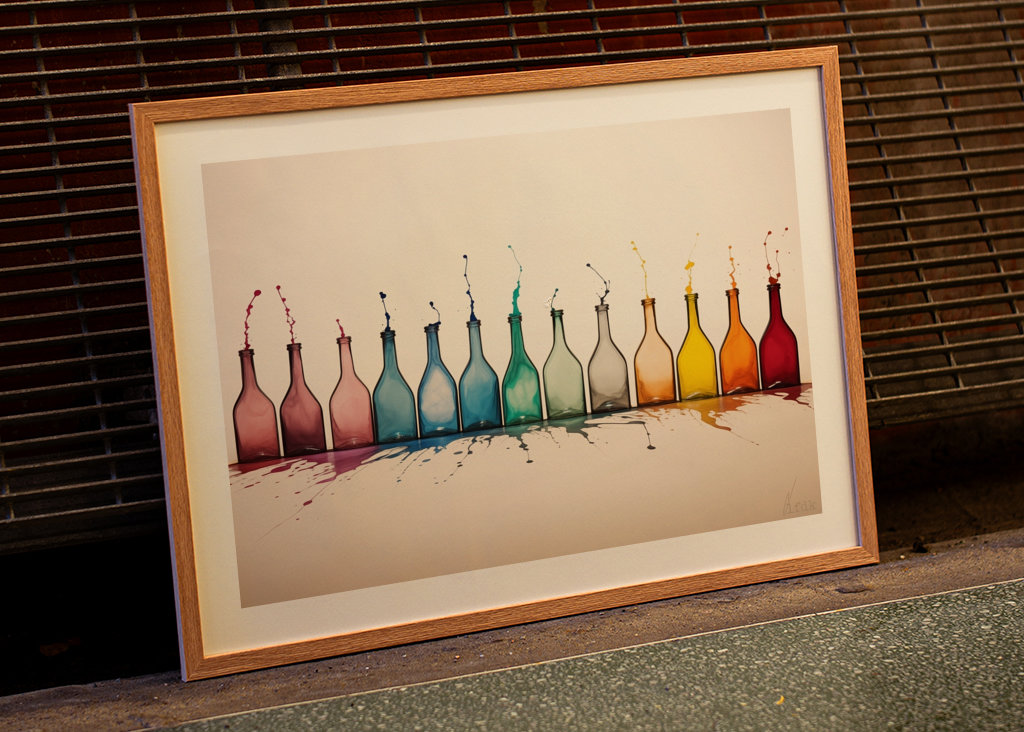 Taste the Rainbow Poster von L.F. | Printler