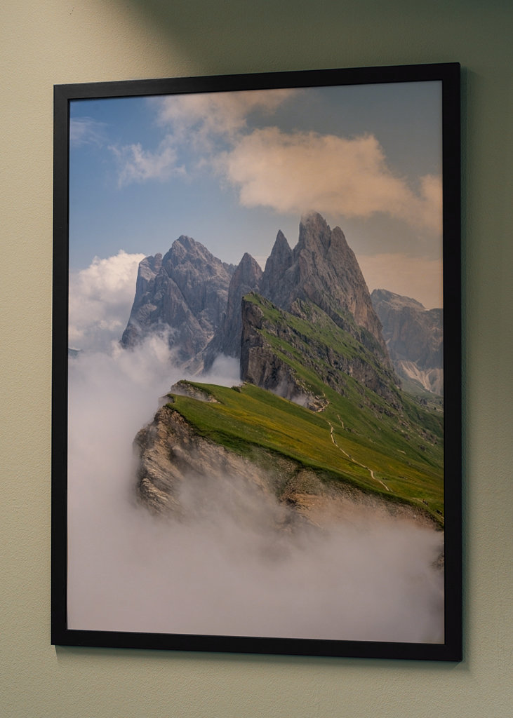 Seceda Poster von Josh Feron | Printler