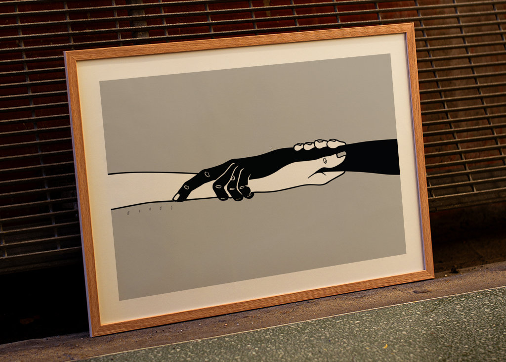 Uns Poster von Anja Stridsman | Printler