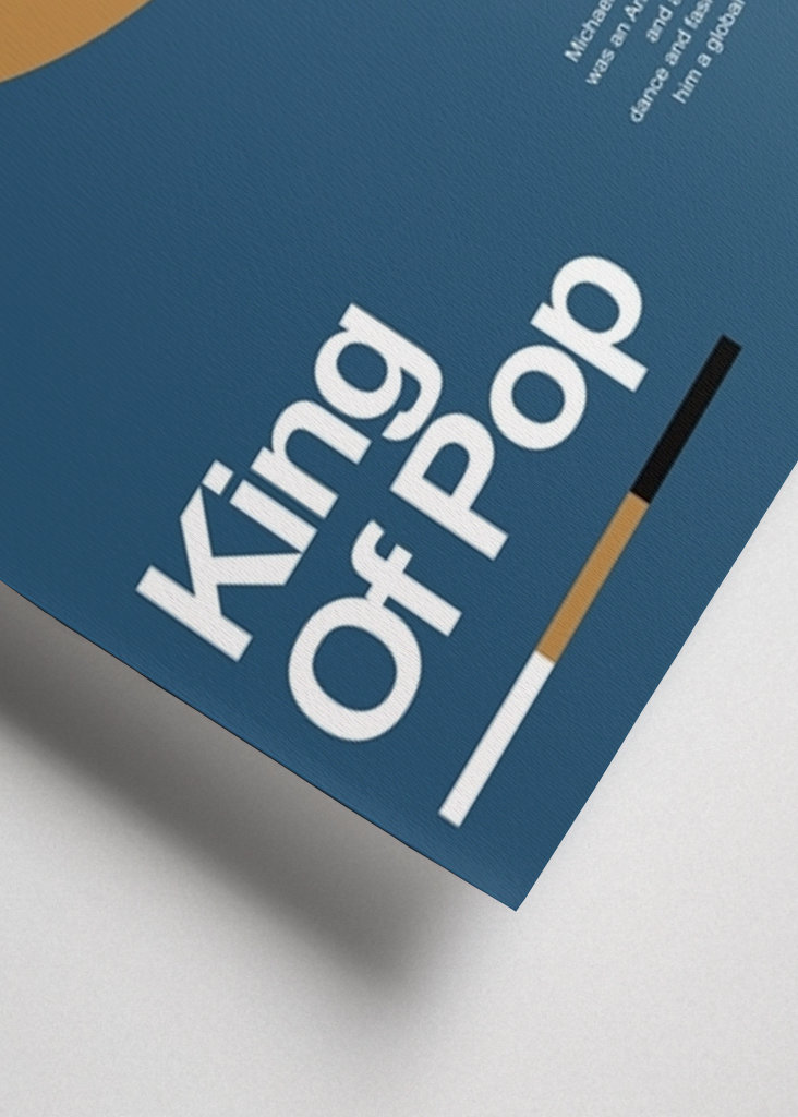 Michael Jackson King of Pop Poster von WePeAaPe | Printler
