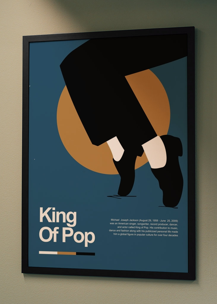 Michael Jackson King of Pop Poster von WePeAaPe | Printler