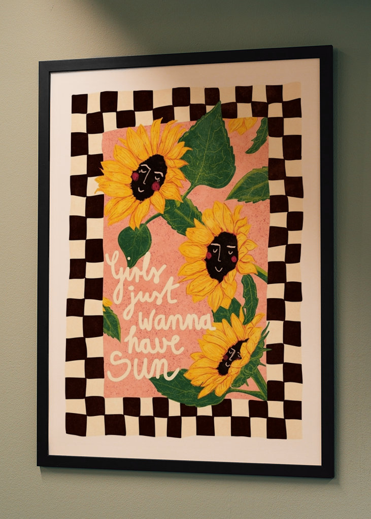Girls just wanna have Sun Poster von Raissa Oltmanns | Printler