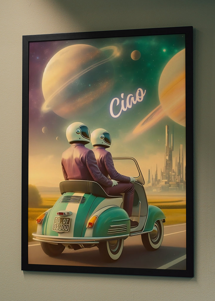 Ciao -Journey Beyond the Stars posters & prints by Teresa Perini - Printler