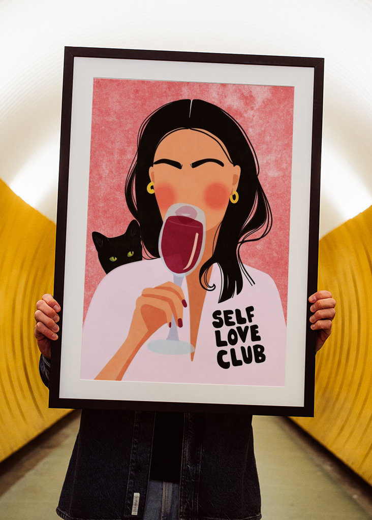 Self Love Club posters & prints by Raissa Oltmanns - Printler