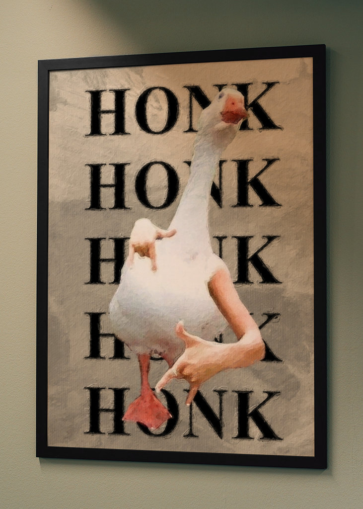 Hupen-Meme Poster von Tur Wan | Printler