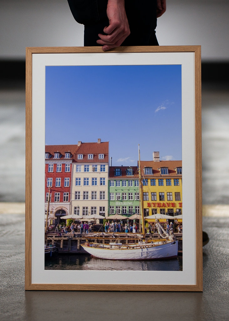 Nyhavn, København plakat af Jonathan Skredsvik - Printler