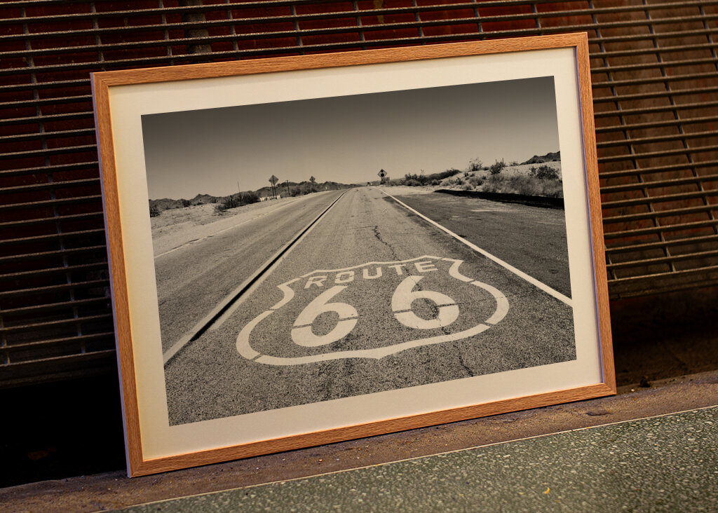Route 66 Poster von Philippe HUGONNARD | Printler