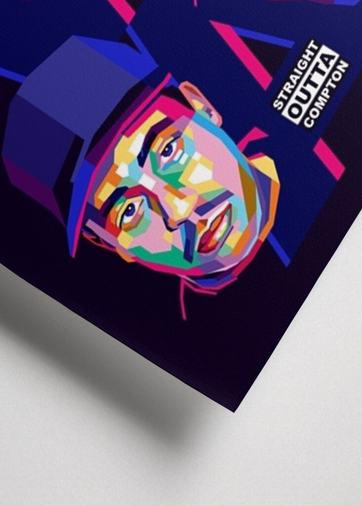 NWA Hip Hop Pop Art Style Poster von Cholik Hamka | Printler