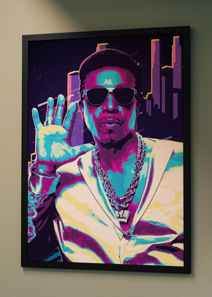 MC Hammer Poster von gionino | Printler