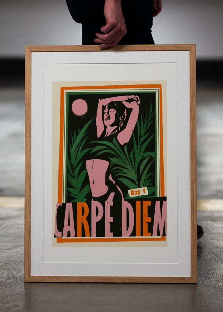 Nutze den Tag Kunst #2515744 Poster von Dion Gem | Printler