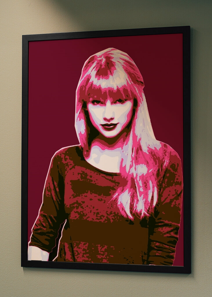 Taylor Swift Retro-Kunst Poster von maimun_art | Printler