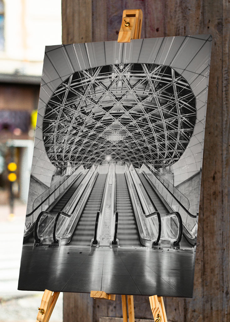 Uppåt poster av Mikael Rydén - Printler